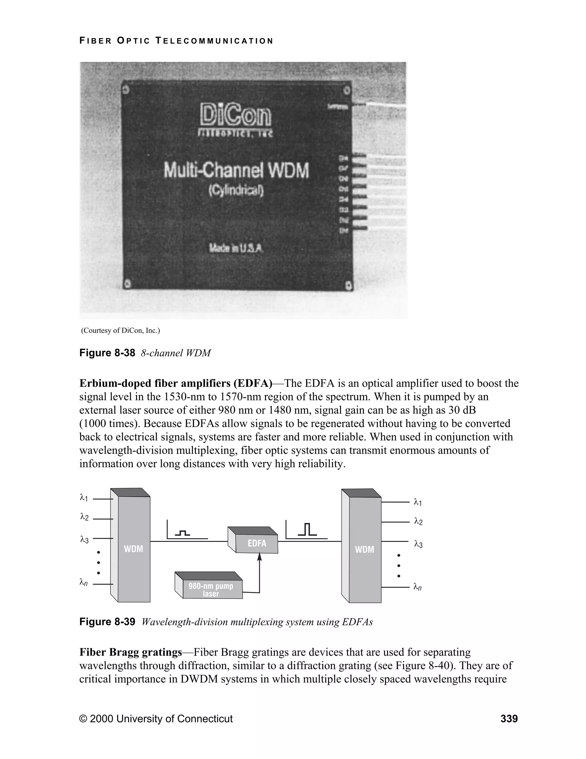 Fiber Optic Telecommunication step module 08 | PDF