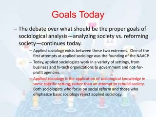 The Sociological Perspective part 2 | PPTX