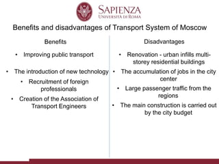 Moscow Transport System | PPTX