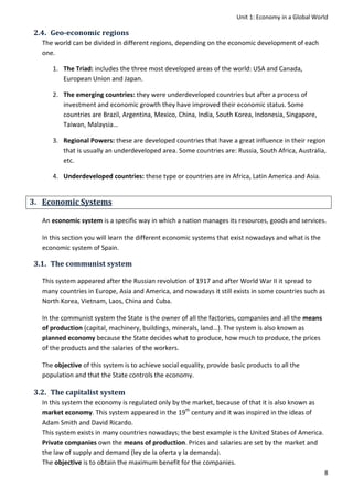 Unit 1: Economy | PDF