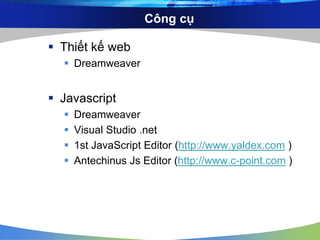 00 webcourse -_introduction | PPT