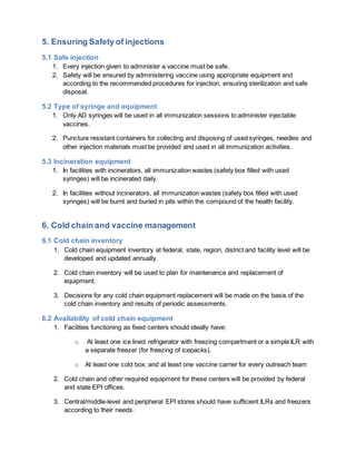national immunisation policy somalia | DOCX