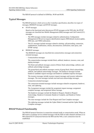 01 01 bss signaling fundamental | PDF