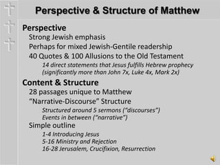 01 01 introduction to life of christ narrated | PPTX