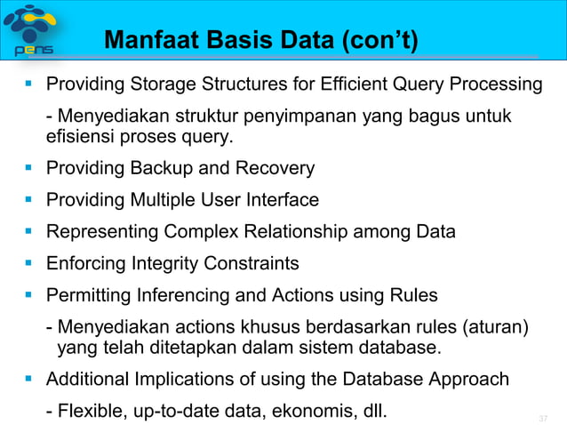 Pengenalan Basis Data Pengenalan Basis Data | PDF