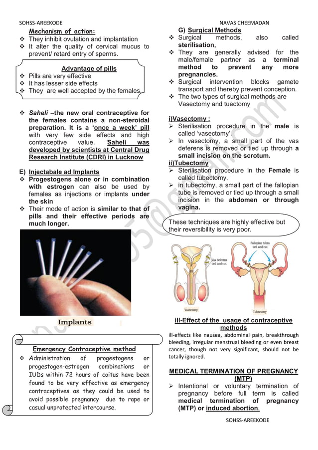 01-02 human reproduction and reproductive health.pdf | Pregnancy ...