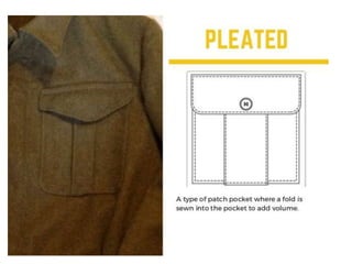 Types of pockets | PPTX