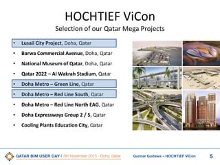 5th Qatar BIM User Day, BIM process implementation and management on ...