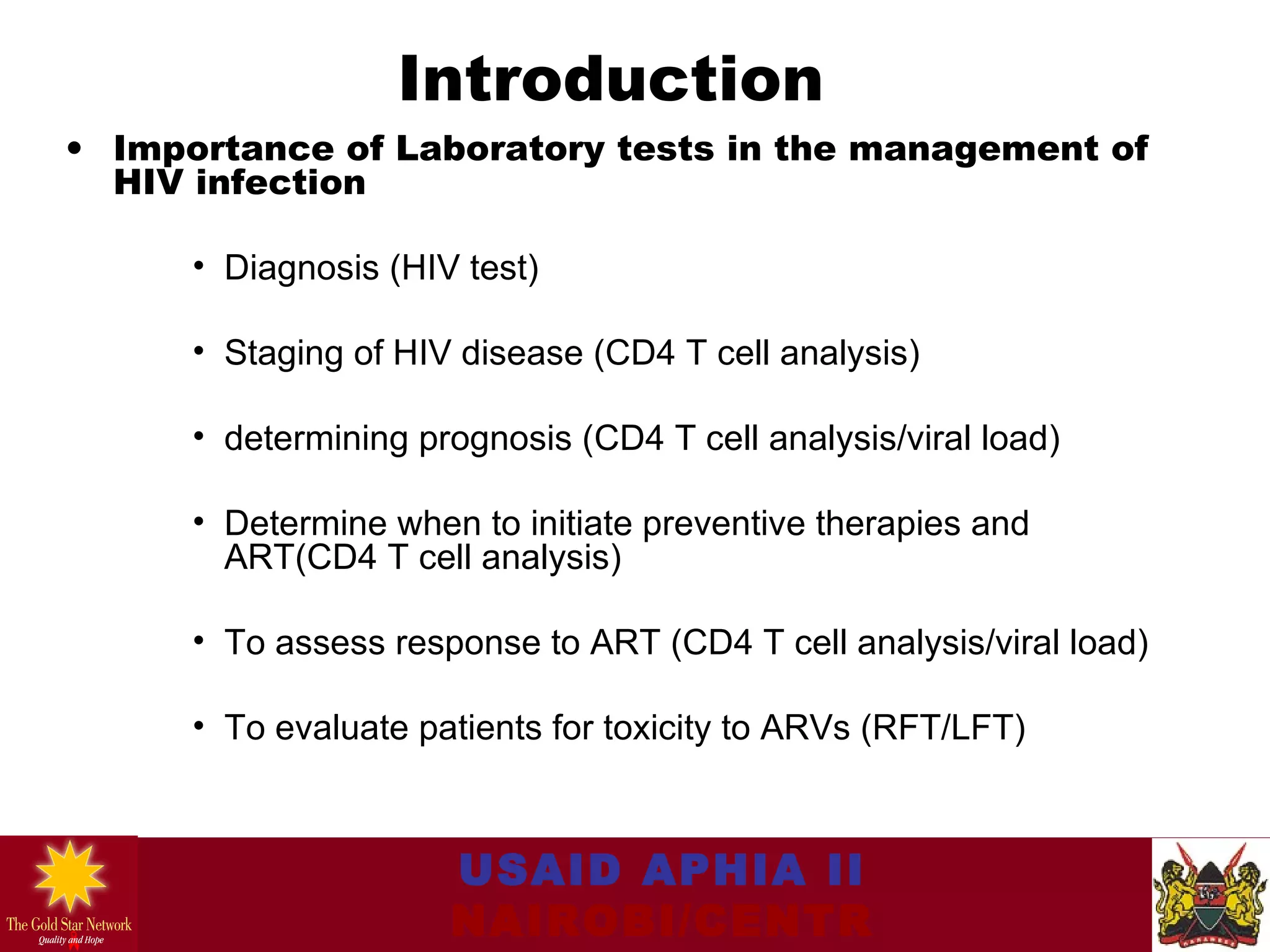 01.04 laboratory diagnosis and monitoring of hiv infection | PPT