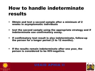 01.04 laboratory diagnosis and monitoring of hiv infection | PPT