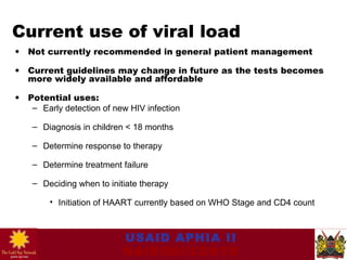 01.04 laboratory diagnosis and monitoring of hiv infection | PPT