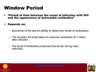 01.04 laboratory diagnosis and monitoring of hiv infection | PPT