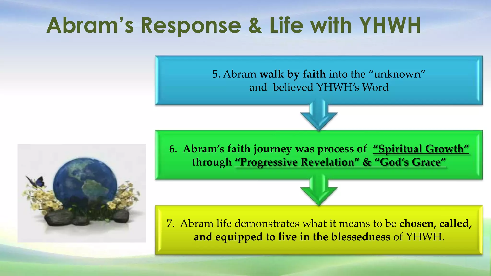 01 05-13 abram's call challenge and convenant | PPTX