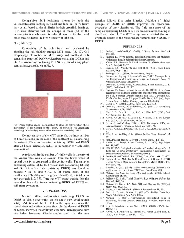Non-regulated Accelerator (DCBS/DBBS) Incorporated Natural Rubber ...