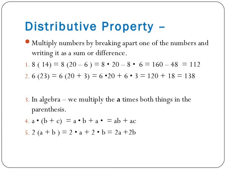 The Properties Of Mathematics
