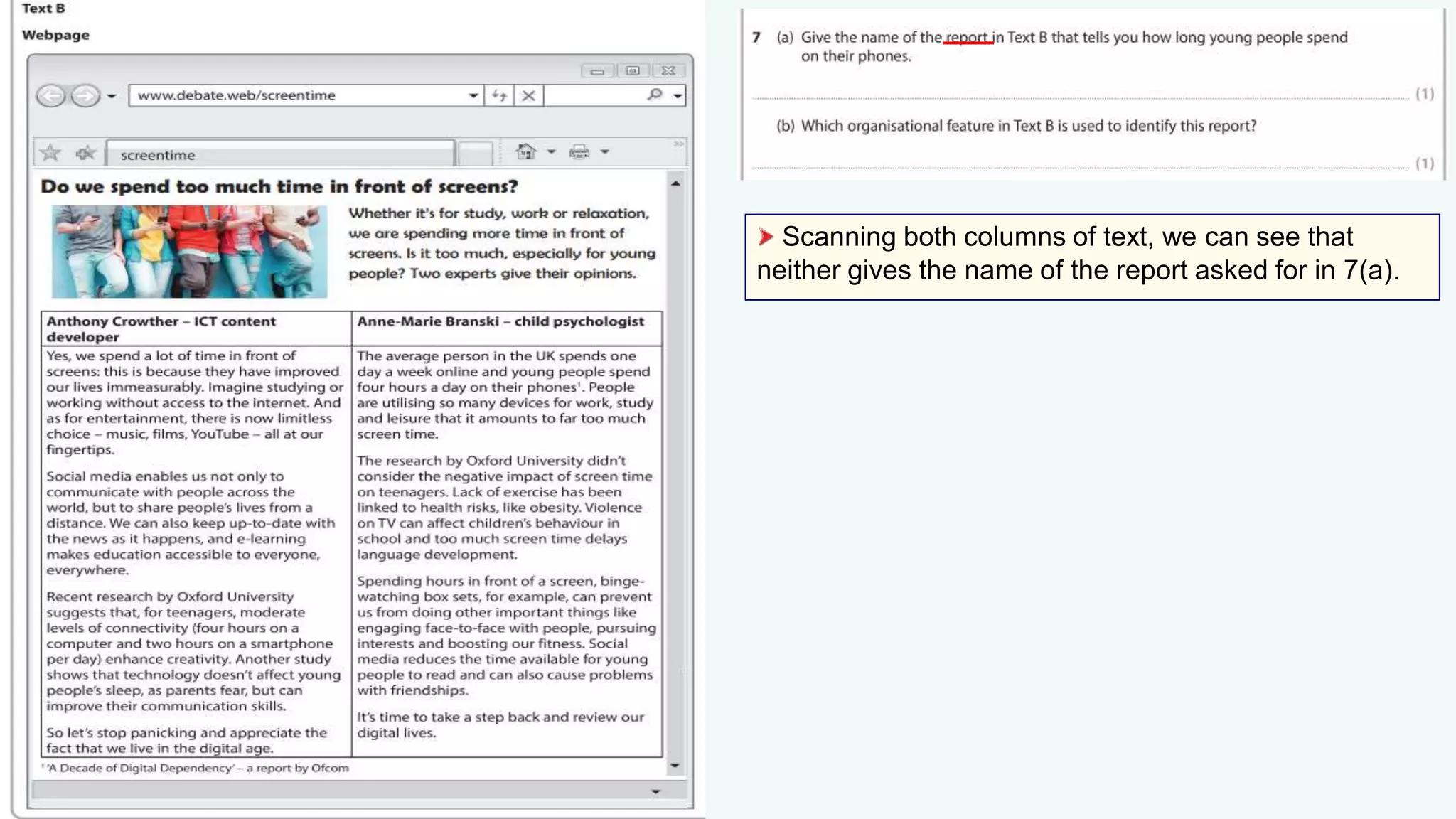 FS English Level 2 - July 1, 2023 (Reading: Organisational features). | PDF