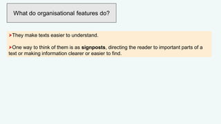 FS English Level 2 - July 1, 2023 (Reading: Organisational features). | PDF