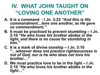 love one another | PPTX