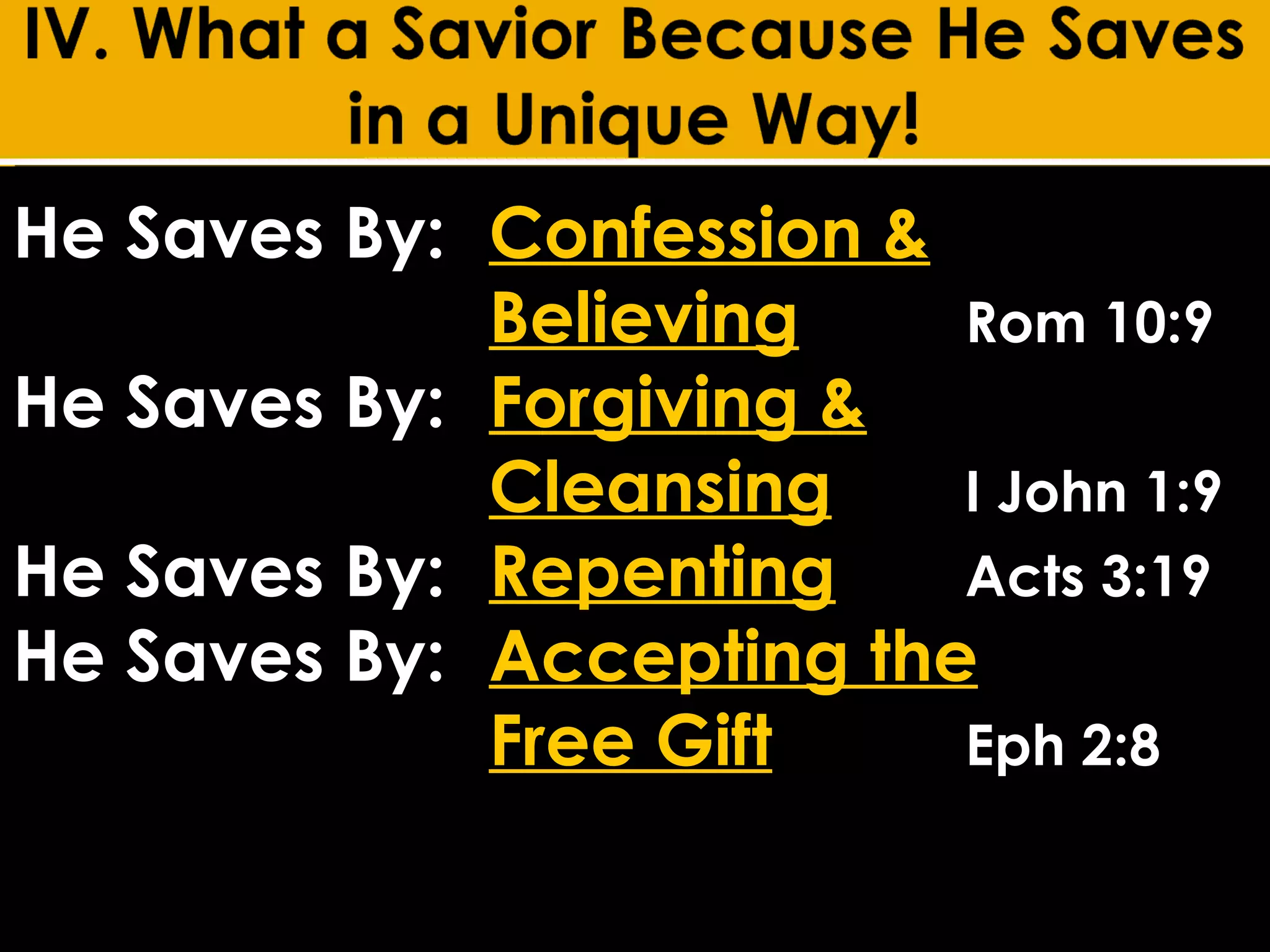 01 09-11 sermon - what a savior ppt | PPT | Christianity | Religion ...