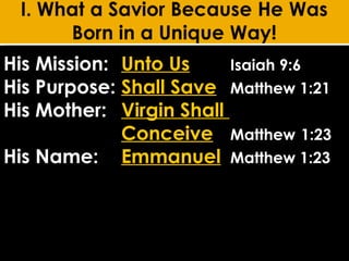 01 09-11 sermon - what a savior ppt | PPT | Christianity | Religion ...