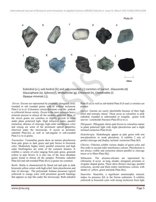 Heavy Mineral Analysis and Provenance Studies of Surma Sediments in and ...