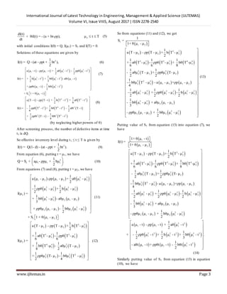Inventory Model with Different Deterioration Rates for Imperfect ...