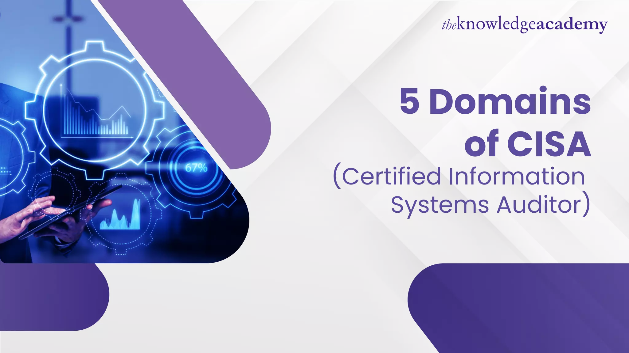 5 Domains of CISA | The Knowledge Academy | PDF