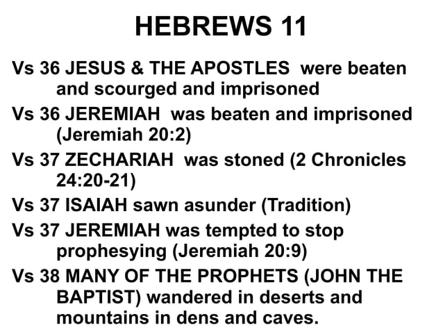 hebrews 11 - faith and works | PPTX | Christianity | Religion ...