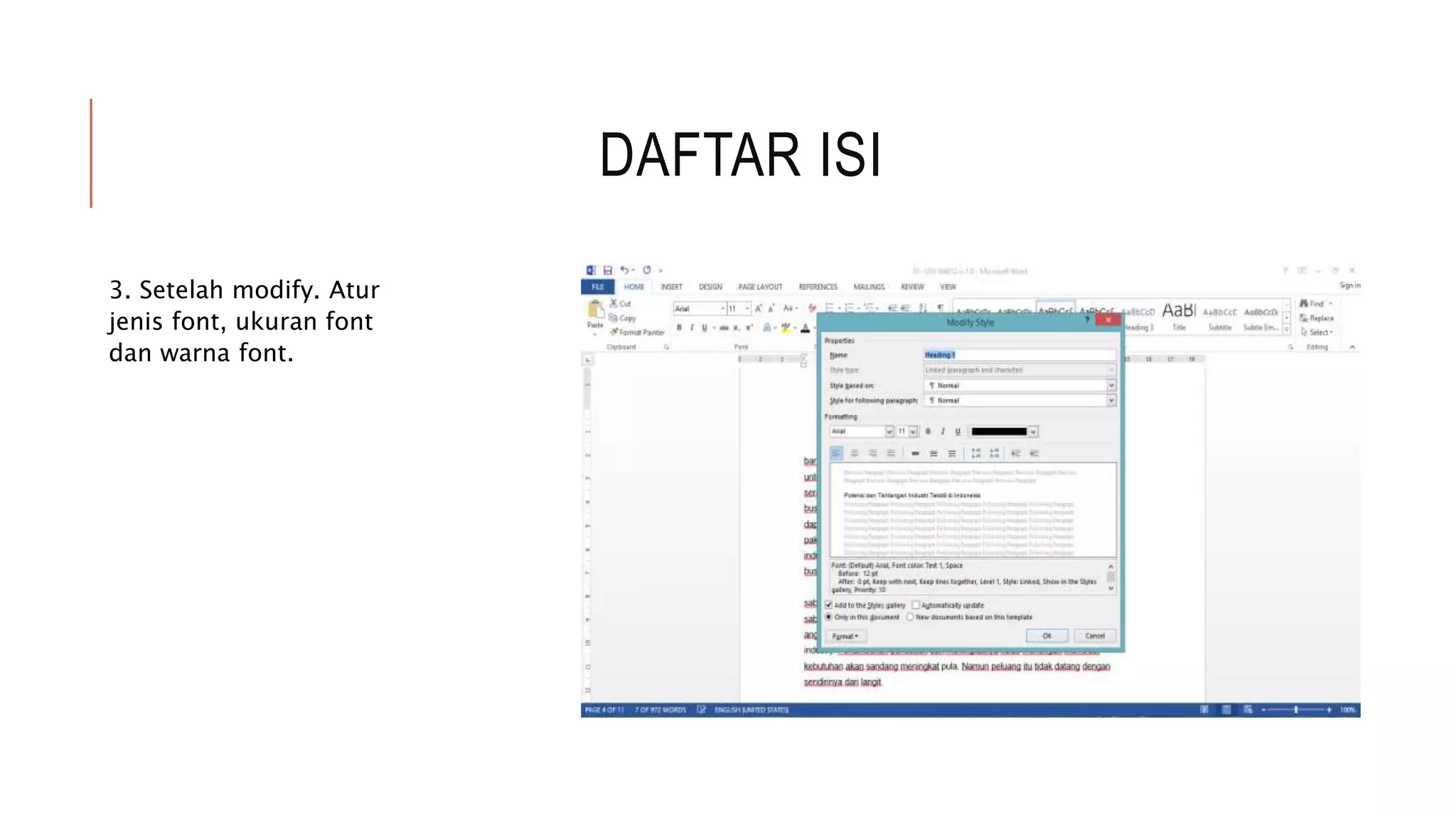 Cara membuat daftar isi, kutipan, daftar pustaka secara otomatis | PPTX