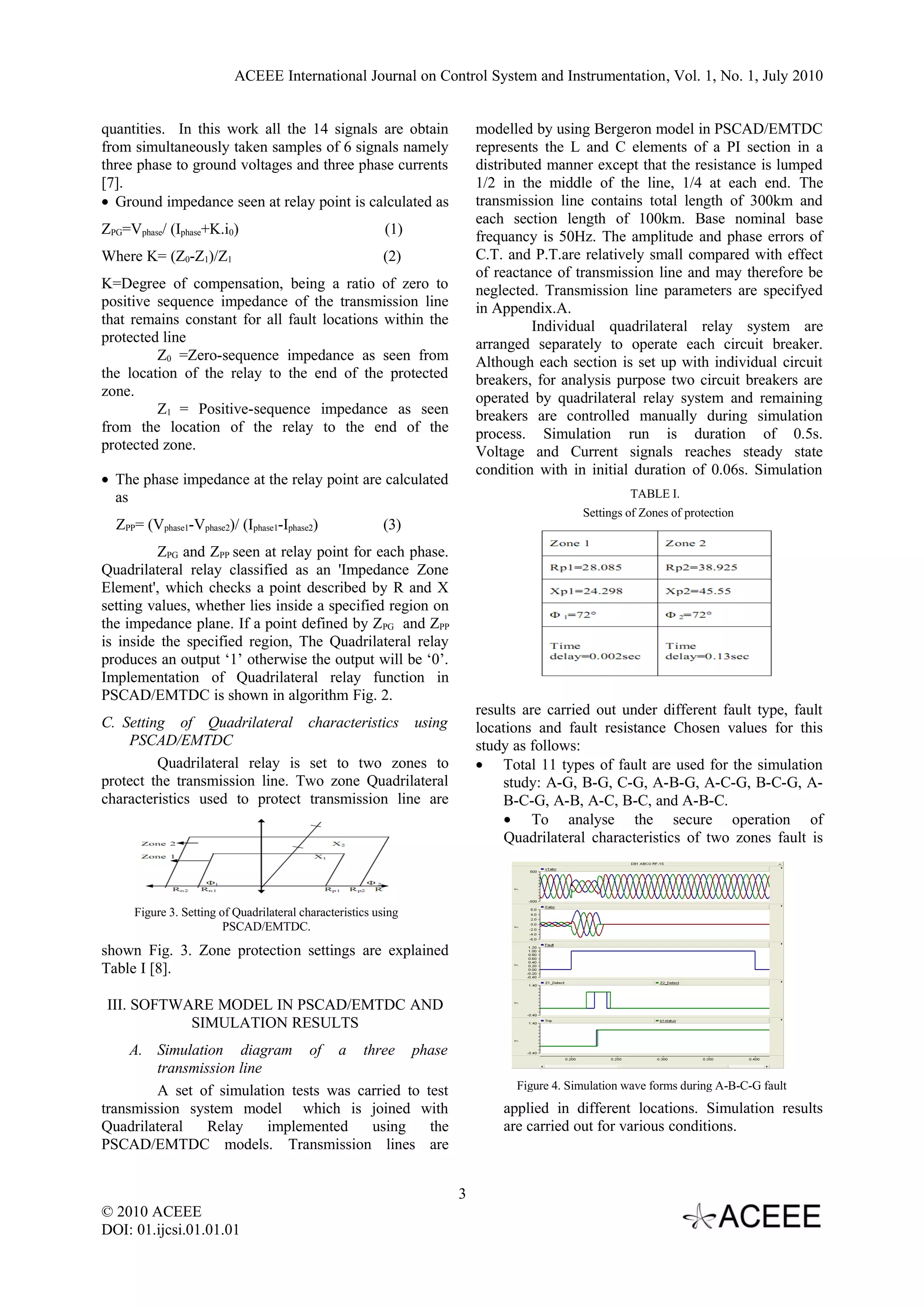 Performance of quadrilateral relay on EHV transmission line protection during various faults | PDF