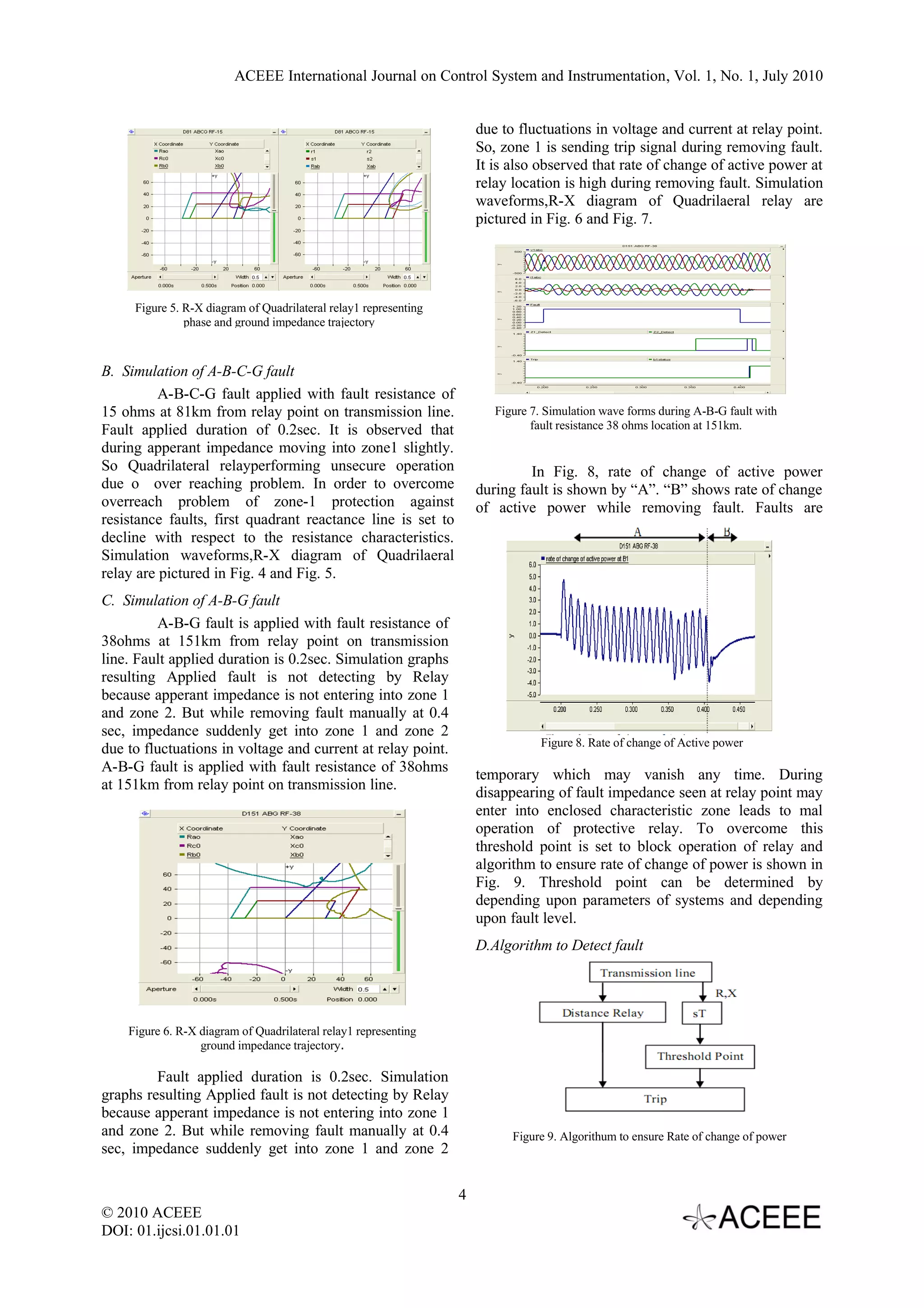 Performance of quadrilateral relay on EHV transmission line protection ...