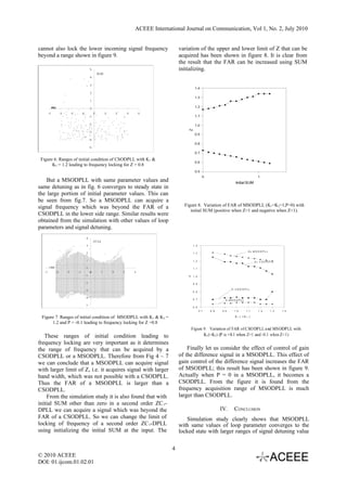 Range Extended Second Order Digital Phase Locked Loop | PDF