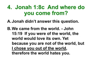 questioning jonah and us | PPT