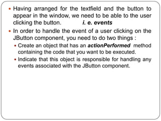 01. introduction to swing | PPT