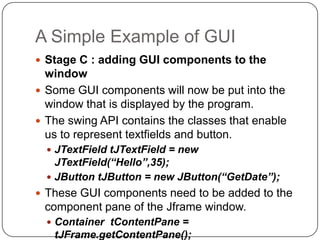 01. introduction to swing | PPT