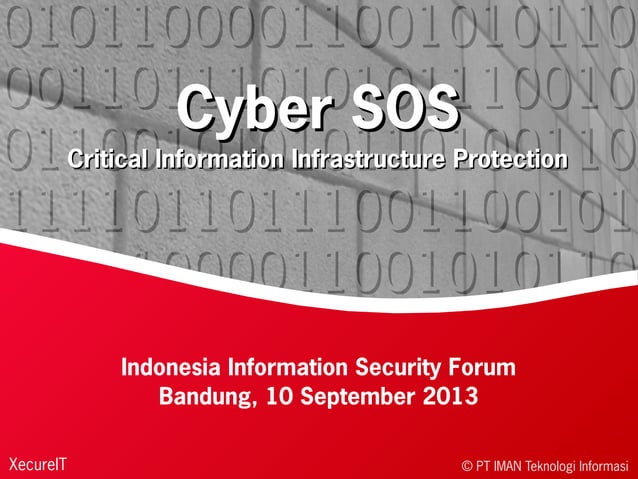01. Critical Information Infrastructure Protection | PPT