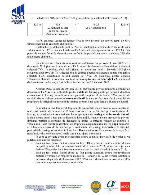 01. ghid practic privind tva la incasare final | PDF