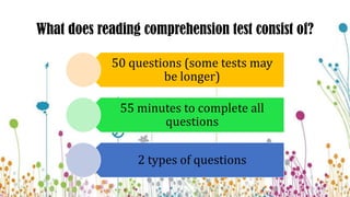 01. introduction to reading comprehension | PPTX