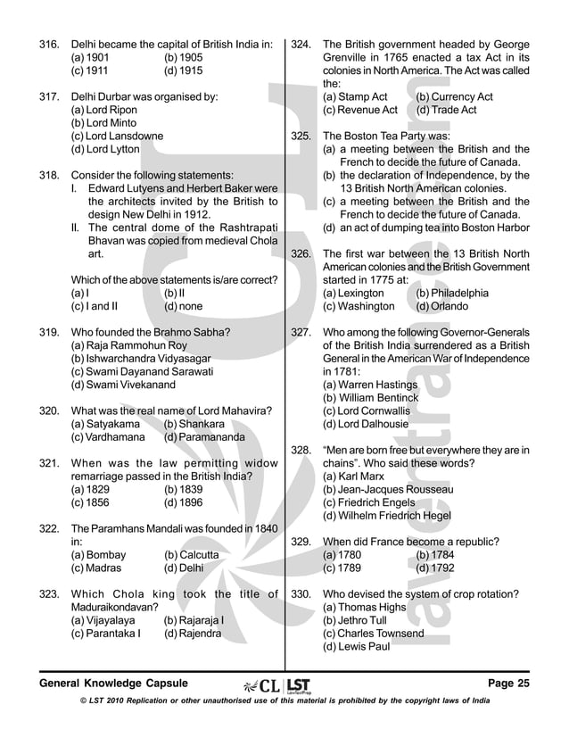 01. general knowledge capsule | PDF