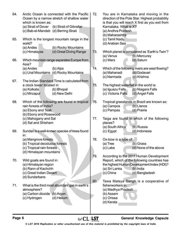 01. general knowledge capsule | PDF