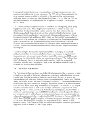 01. india's river linking project state of the debate- shah et al | PDF