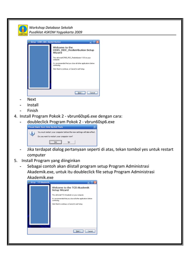 01. makalah workshop database sekolah | PDF