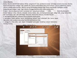 Mengenal Linux | PPT