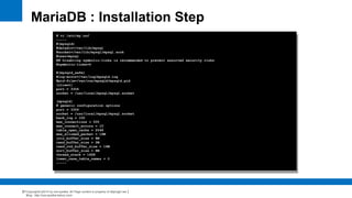 Introduction to MariaDB | PDF