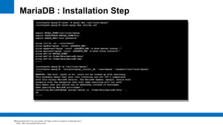 Introduction to MariaDB | PDF
