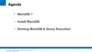 Introduction to MariaDB | PDF