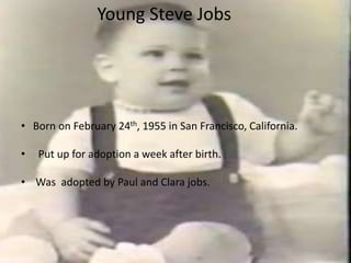 Steve Jobs Biography | PPTX