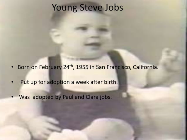 Steve Jobs Biography | PPTX