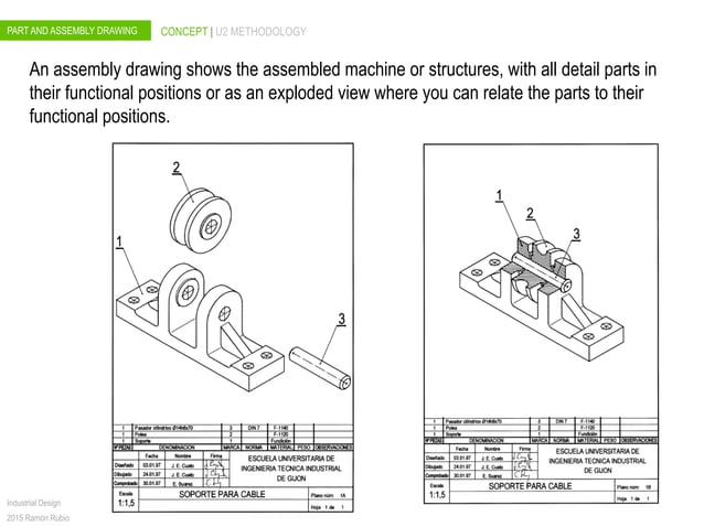01 Part and assembly drawing | PDF