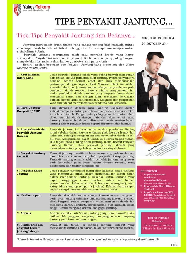 Tipe tipe penyakit jantung | PDF